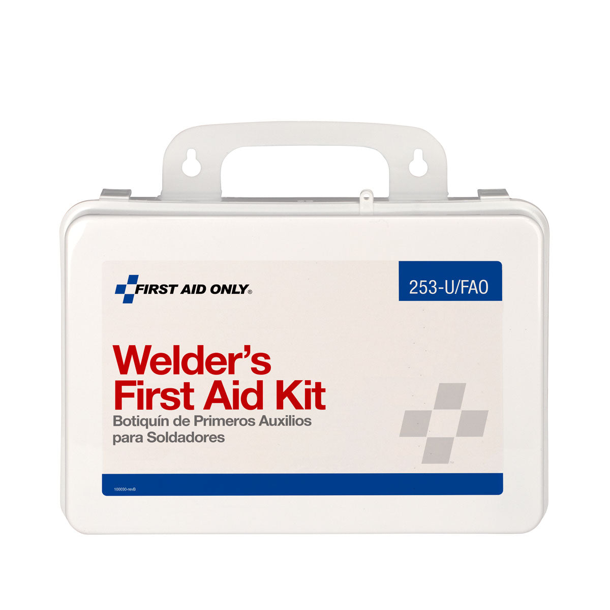 16 Unit Welders First Aid Kit Plastic Case - First Aid – firstaidonly