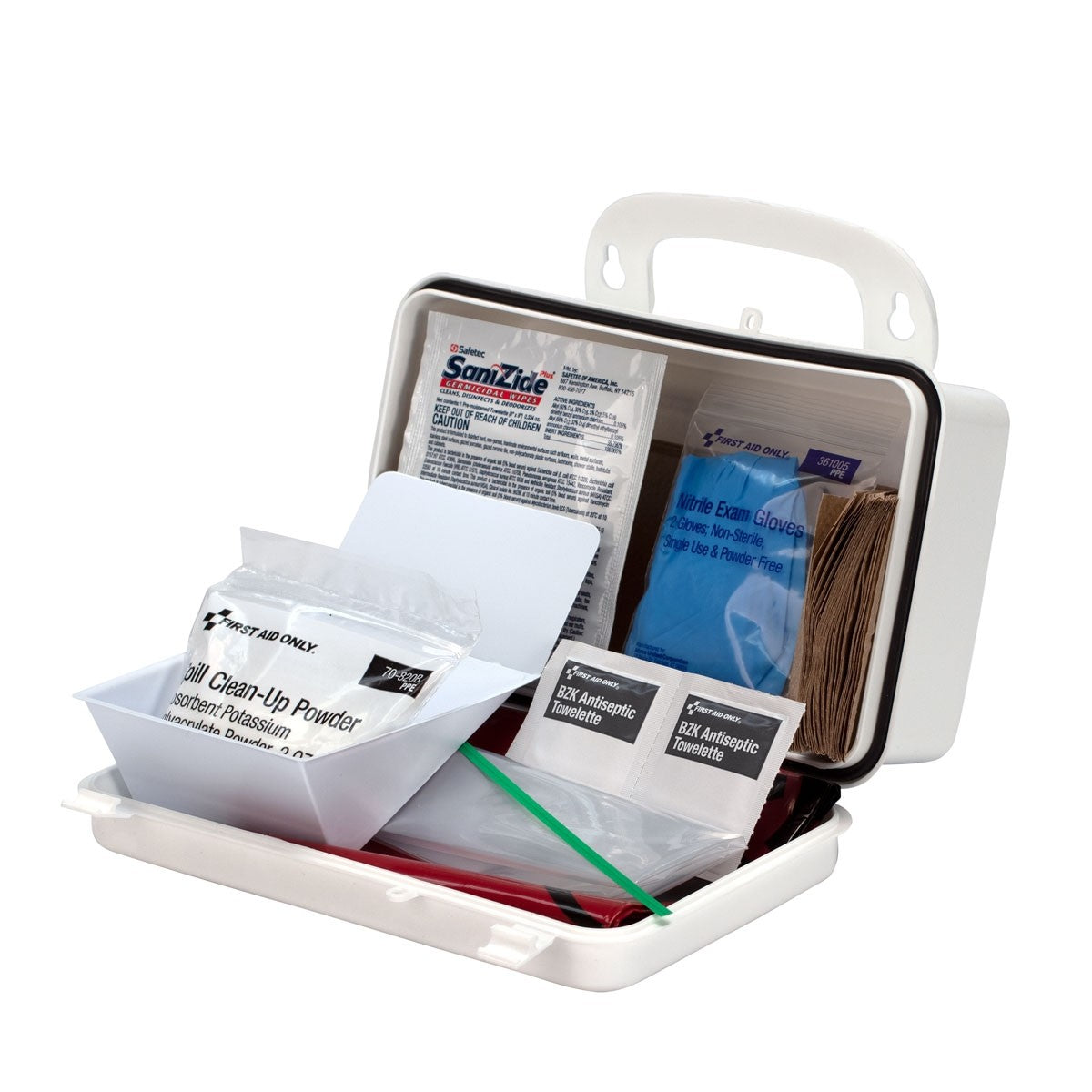 20 Piece Blood borne Pathogen Spill Clean-Up Kit – firstaidonly