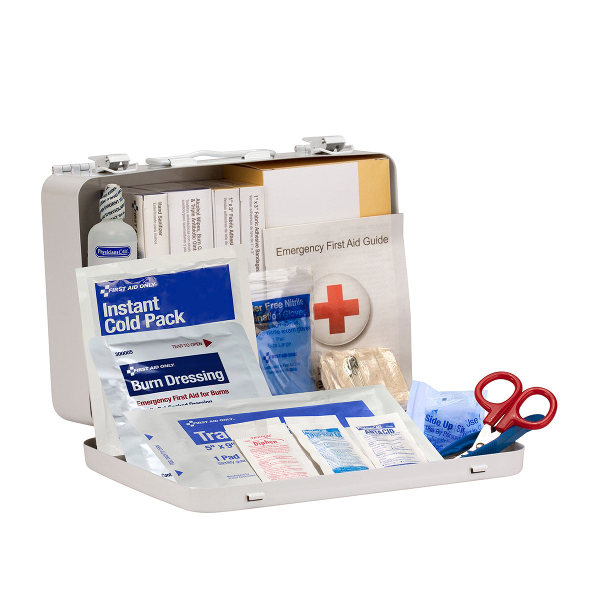 25 Person ANSI A Heavy Duty Vehicle Metal First Aid – firstaidonly