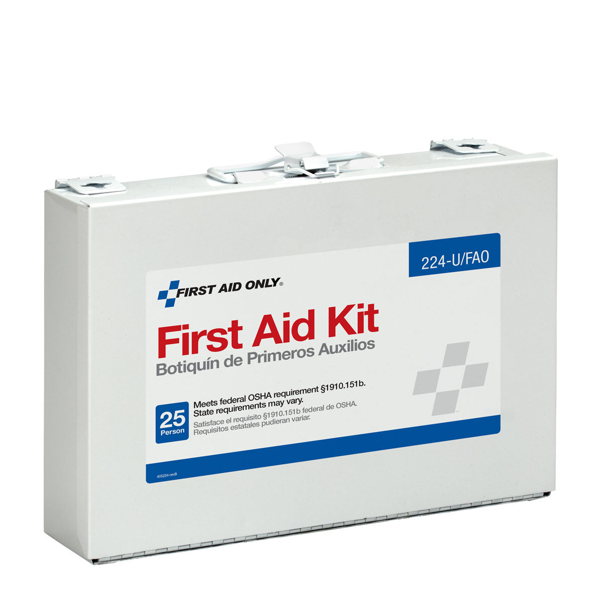 25 Person First Aid Kit Metal Case - First Aid Only – firstaidonly