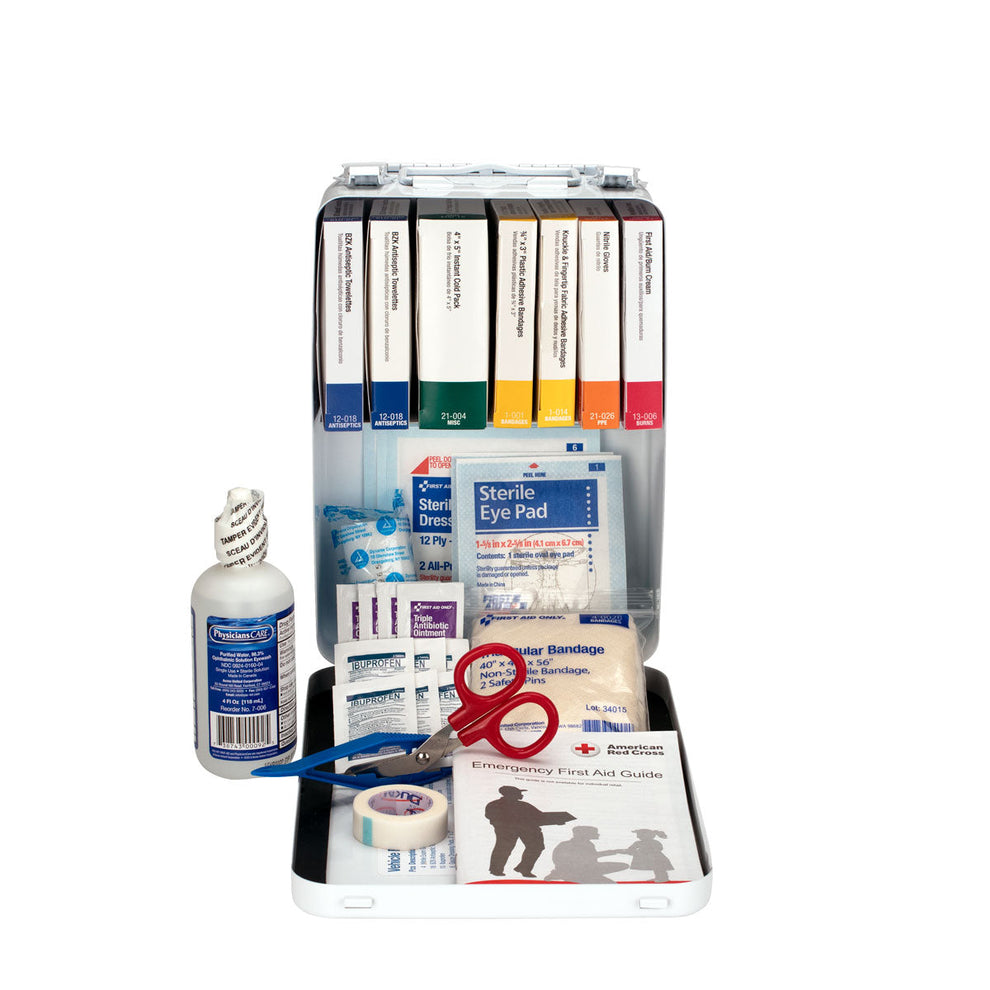 25 Person Vehicle First Aid Kit Metal Case - First Aid – firstaidonly