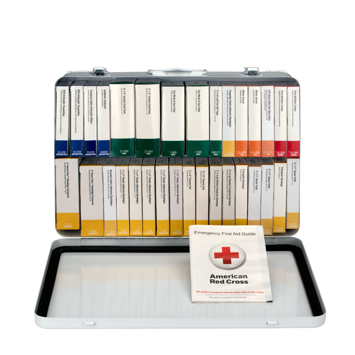 36 Unit First Aid Kit Metal Case - First Aid Only – firstaidonly