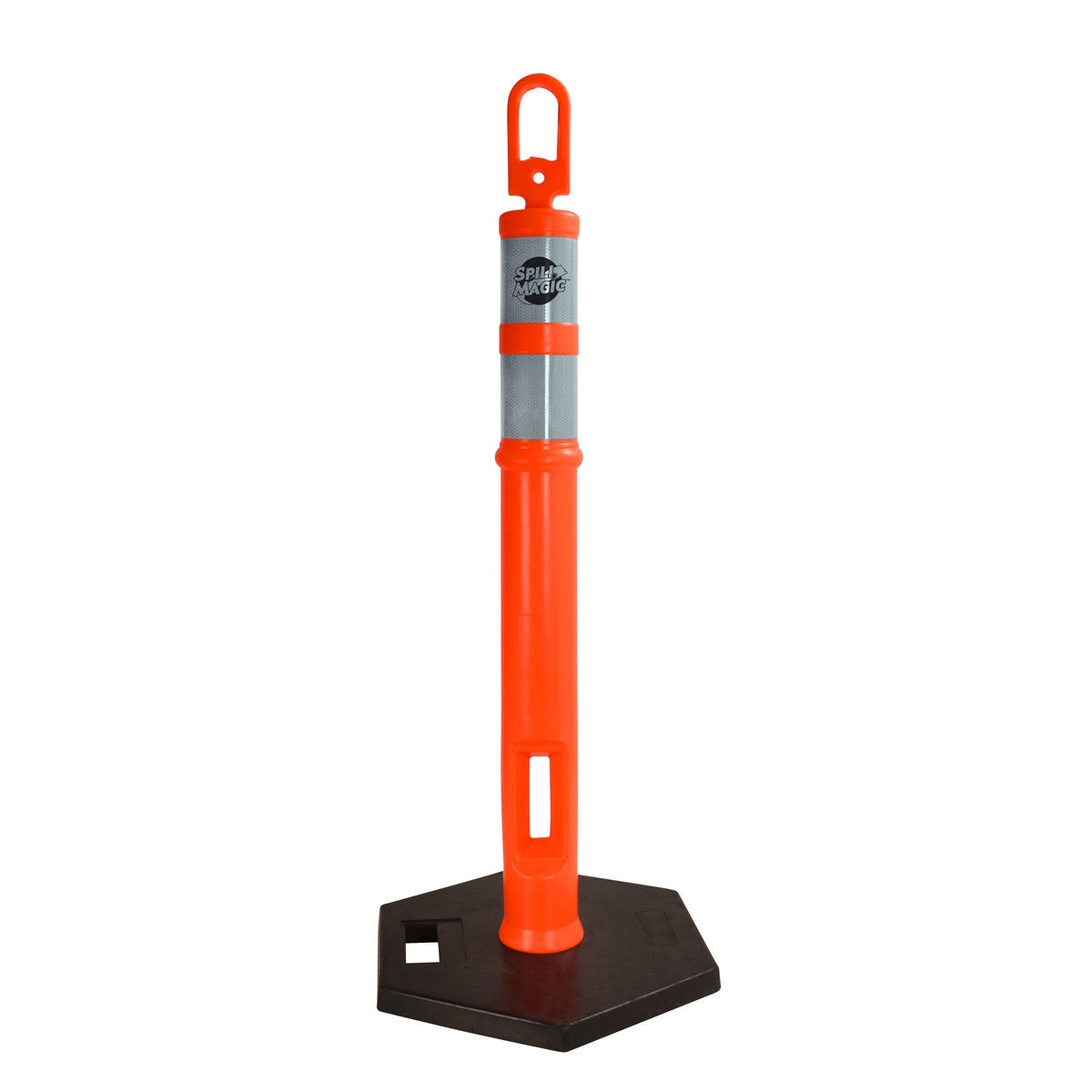 44" Orange Reflector Looper Cone - First Aid Only – firstaidonly