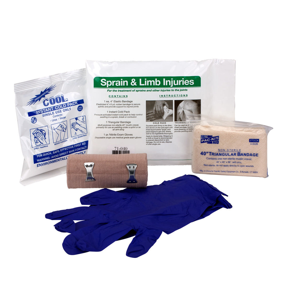 5 Piece First Aid Triage Pack - Sprain Treatment – firstaidonly