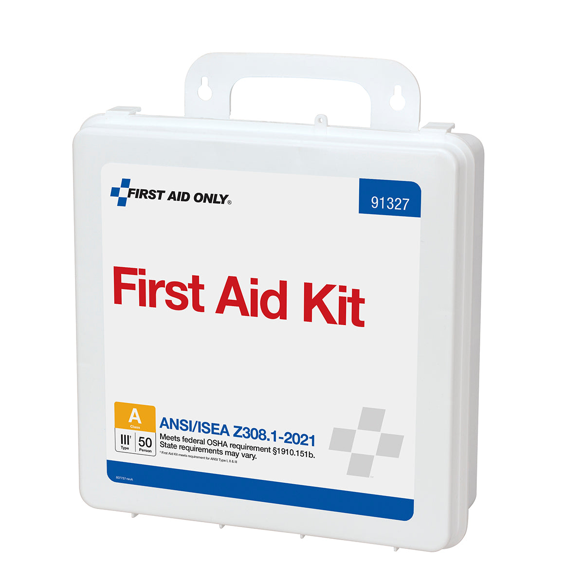 50 Person ANSI A Plastic First Aid Kit ANSI 2021 – firstaidonly