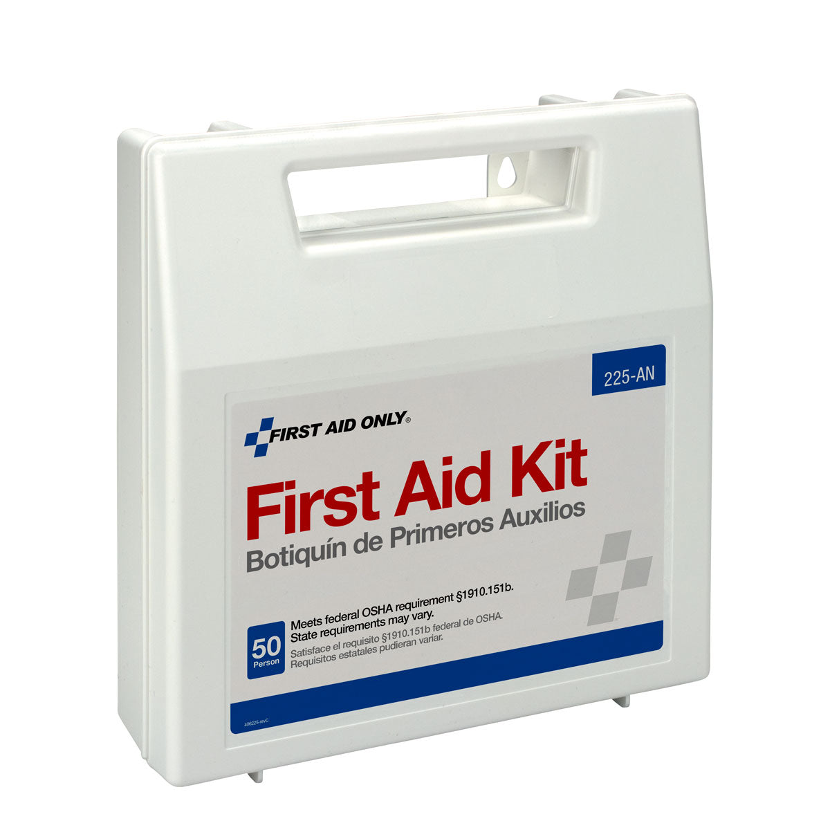 50 Person First Aid Kit Plastic Case with Dividers – firstaidonly