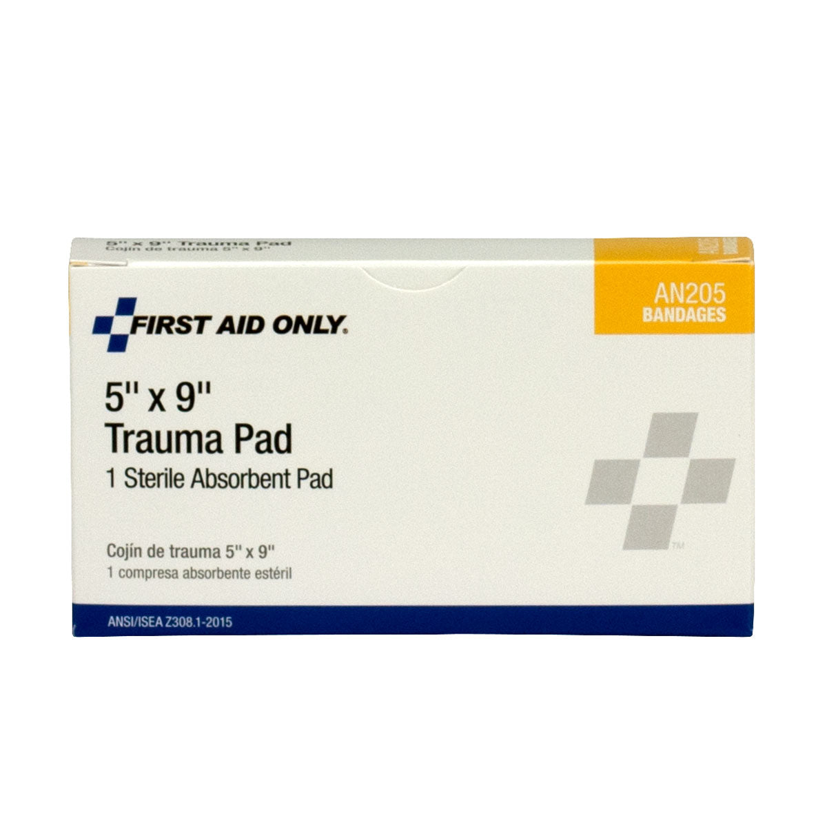 5"x9" Trauma Pad 1 Per Box - First Aid Only – firstaidonly