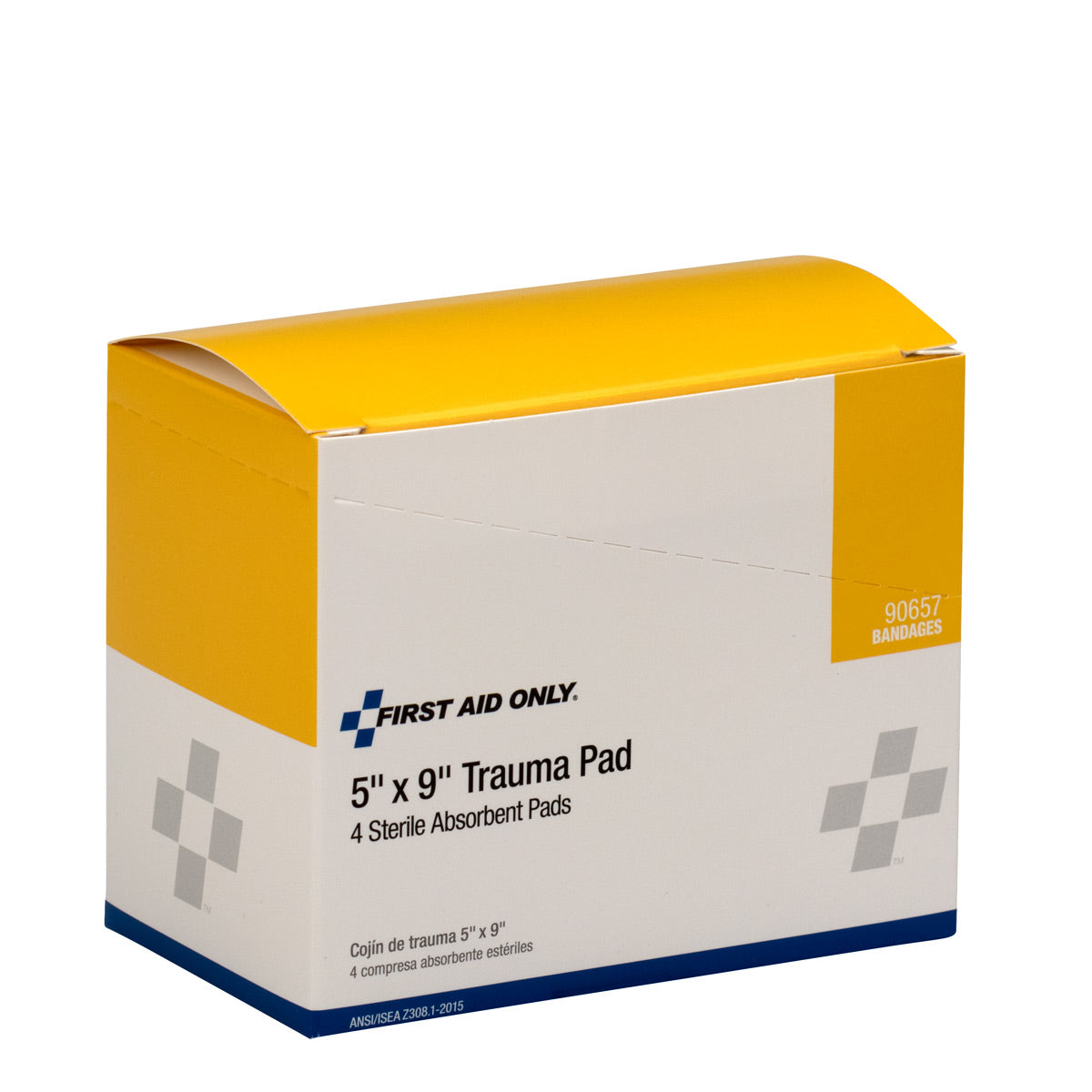 5"x9" Trauma Pad 4 Per Box - First Aid Only – firstaidonly