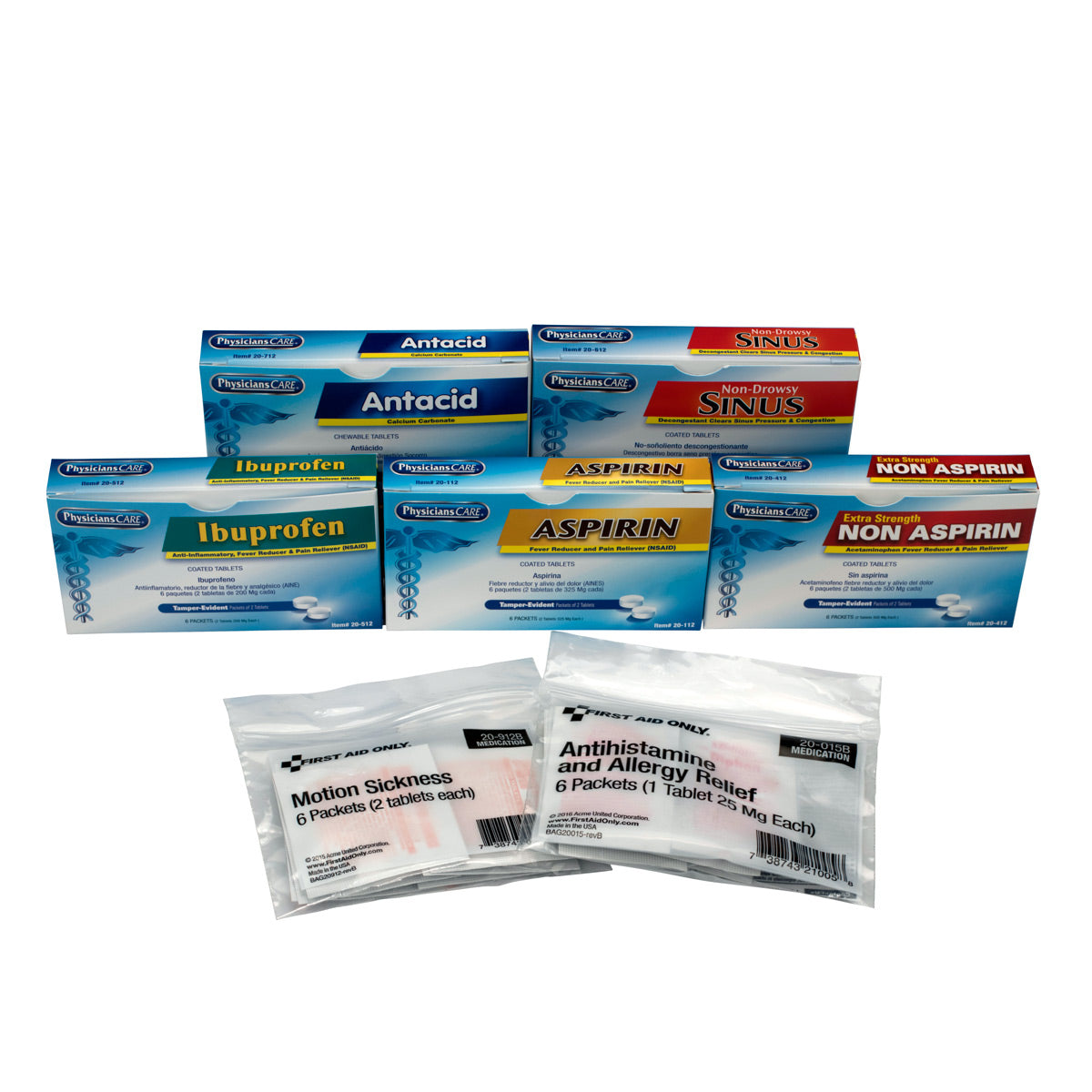 78 Piece First Aid Triage Pack - Necessary Medications – firstaidonly