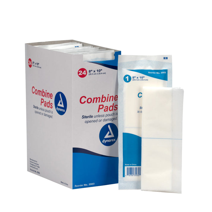 8"x10" Trauma Pad 24 per Box - First Aid Only – firstaidonly