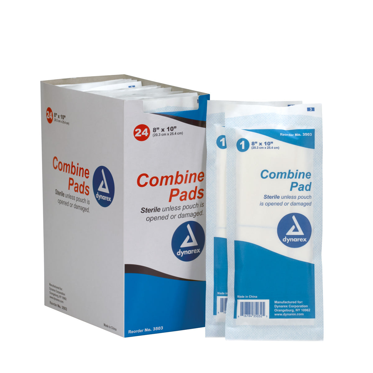 8"x10" Trauma Pad 24 per Box - First Aid Only – firstaidonly