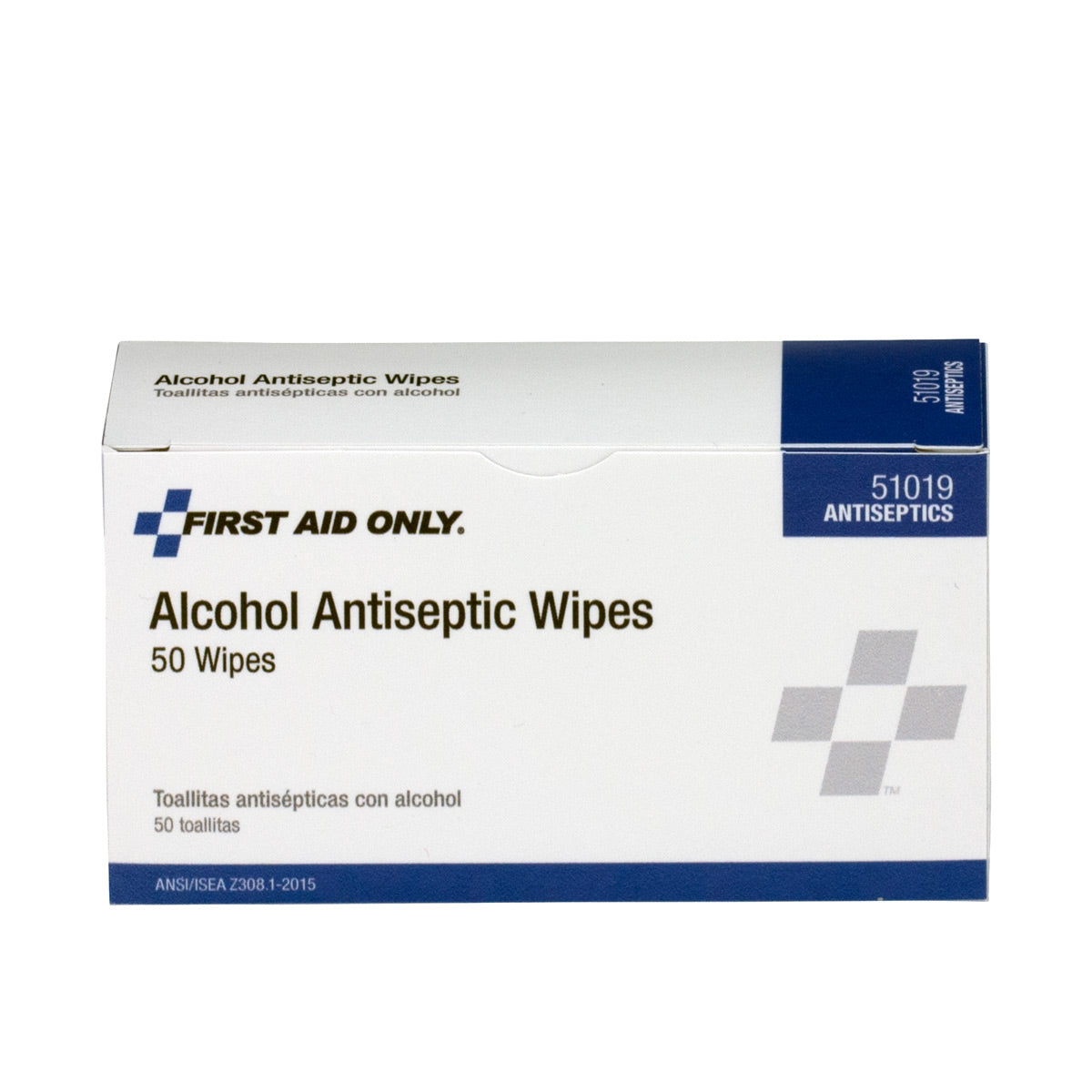 Alcohol Pads 50 per Box - First Aid Only – firstaidonly