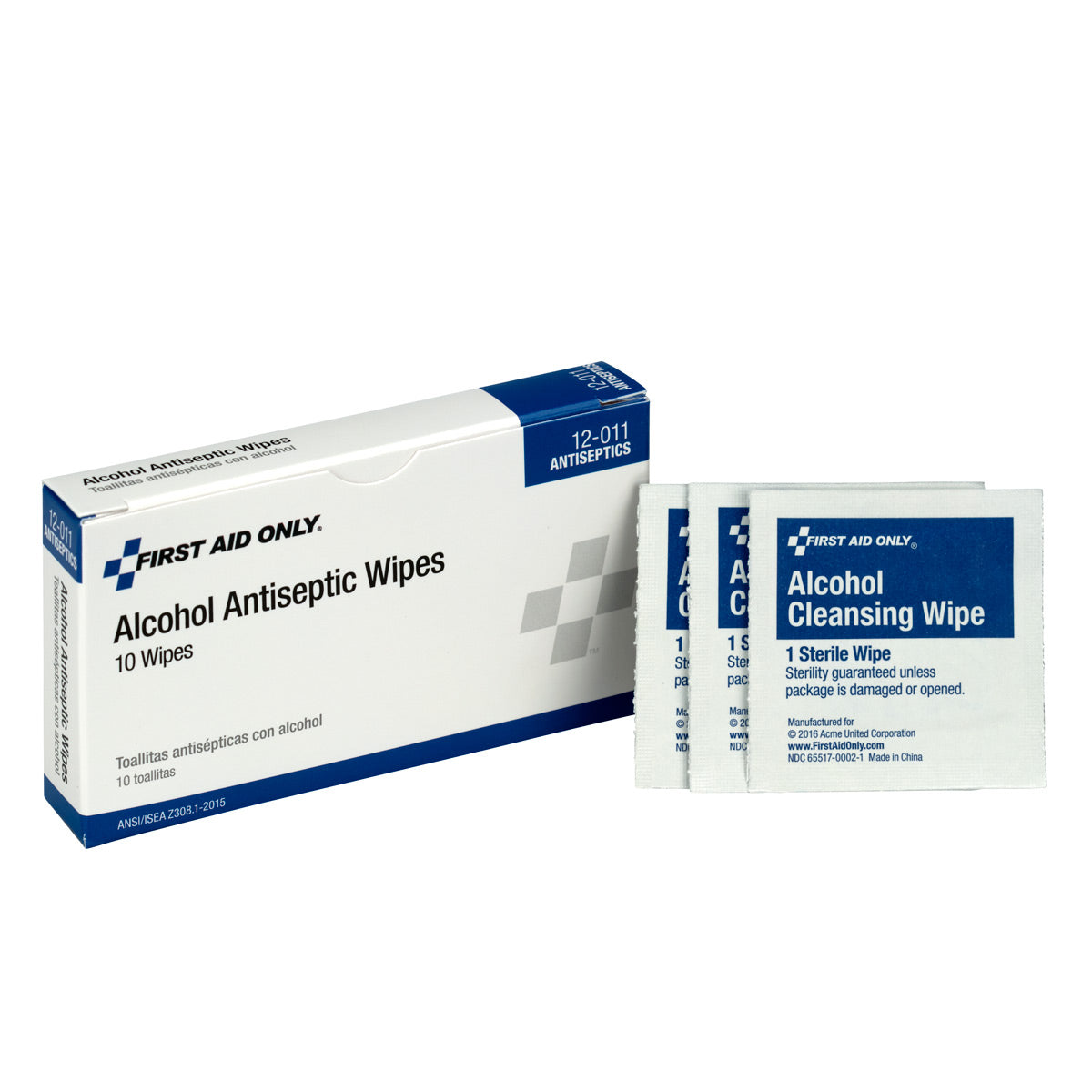 Alcohol Wipes 10 per Box - First Aid Only – firstaidonly