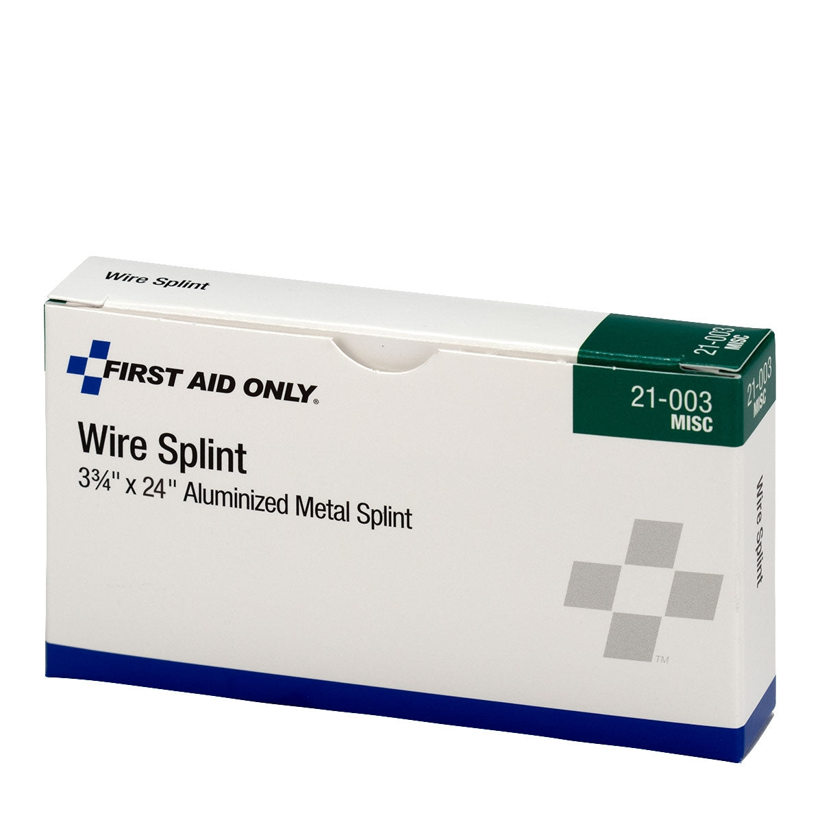 Aluminized Flexible Metal Wire Splint 27" Length x – firstaidonly