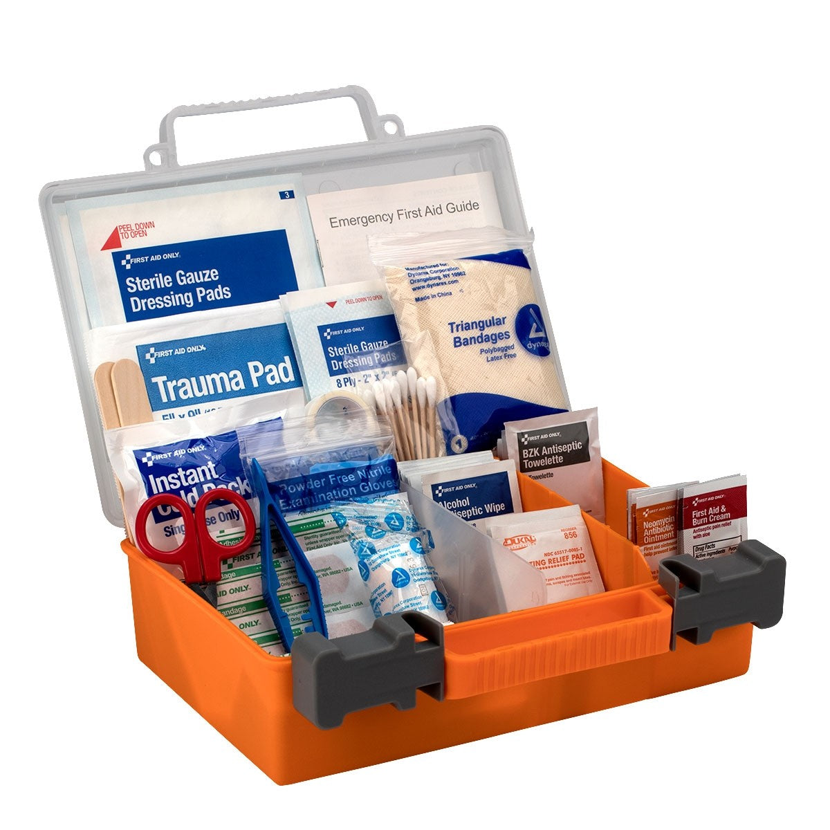 American Red Cross Clear Cover 118-piece First Aid Kit – firstaidonly