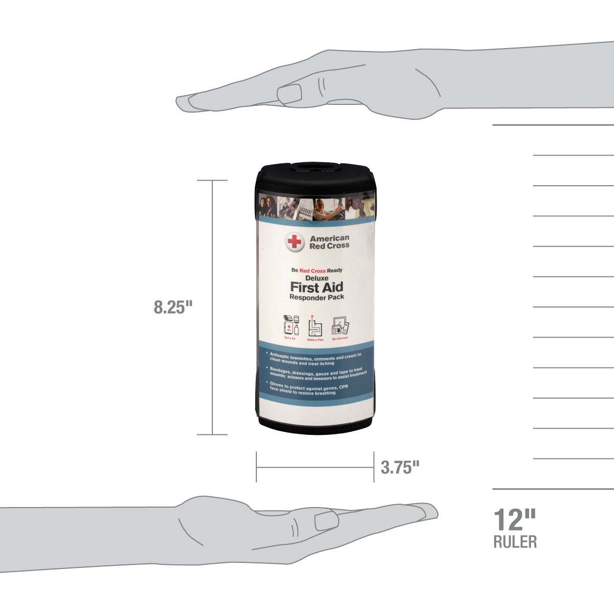 American Red Cross Deluxe First Aid Responder Pack – firstaidonly