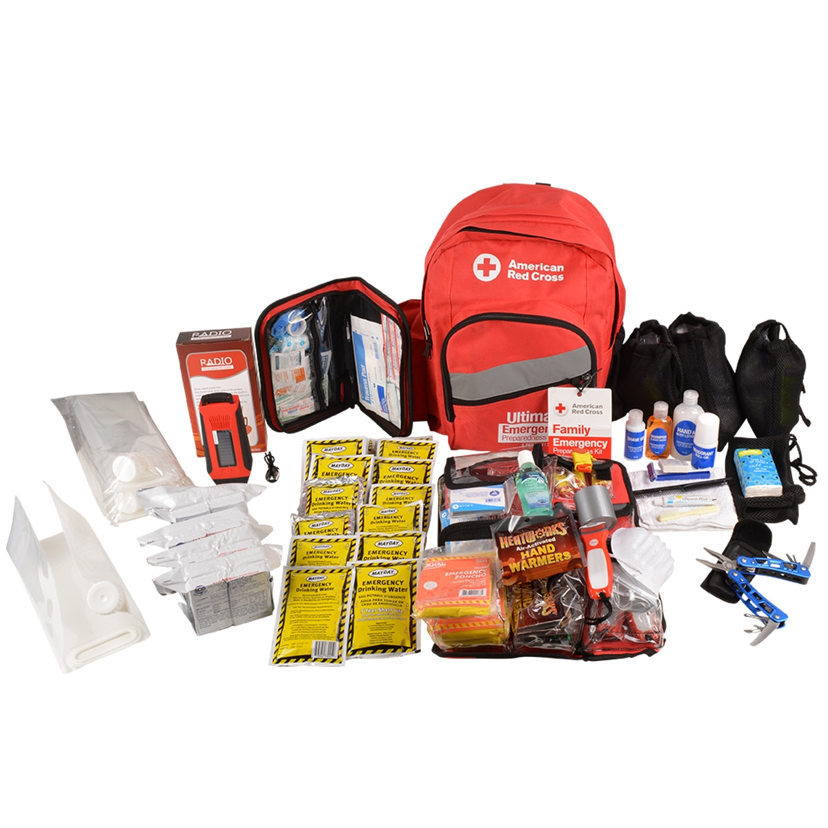 American Red Cross Emergency Preparedness 4 Person – firstaidonly