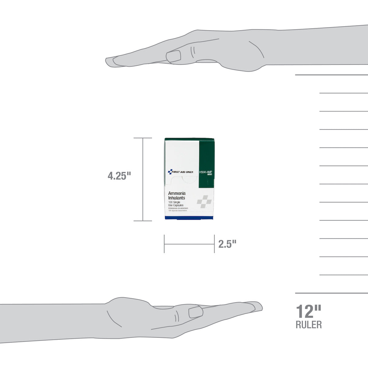 Ammonia Inhalants 100 Per Box - First Aid Only – firstaidonly