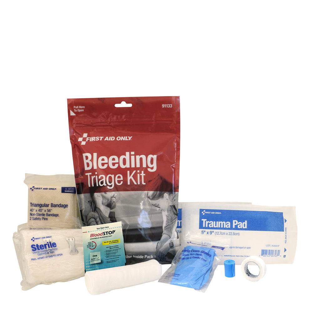 Bleeding Triage Kit - First Aid Only – firstaidonly