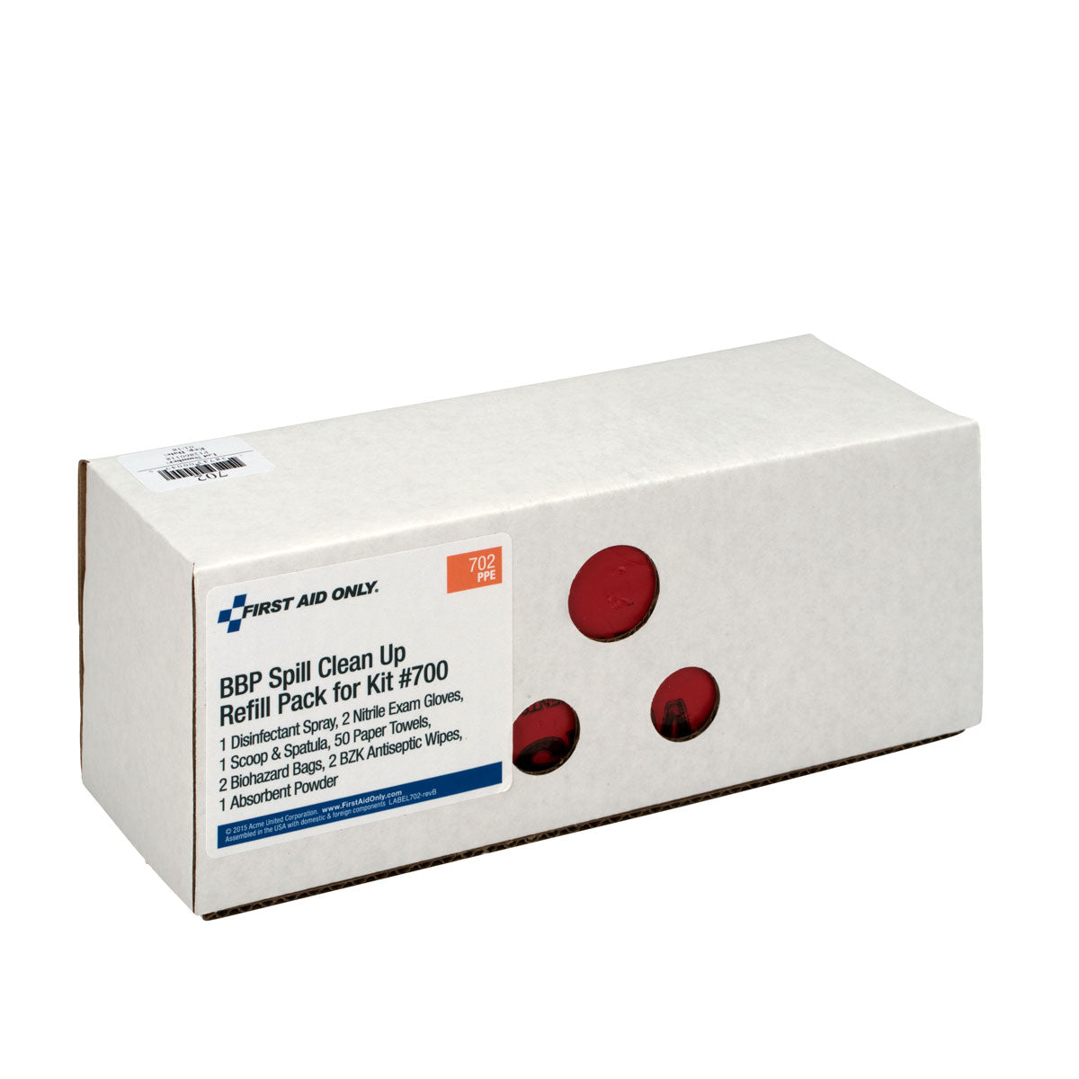 Blood borne Pathogen (BBP) Spill Clean Up Refill Pack – firstaidonly