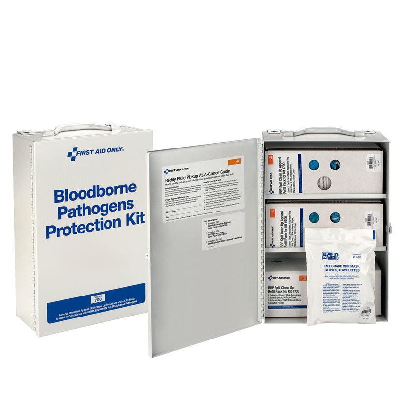 Bloodborne Pathogen (BBP) Spill Clean-up First Aid – firstaidonly