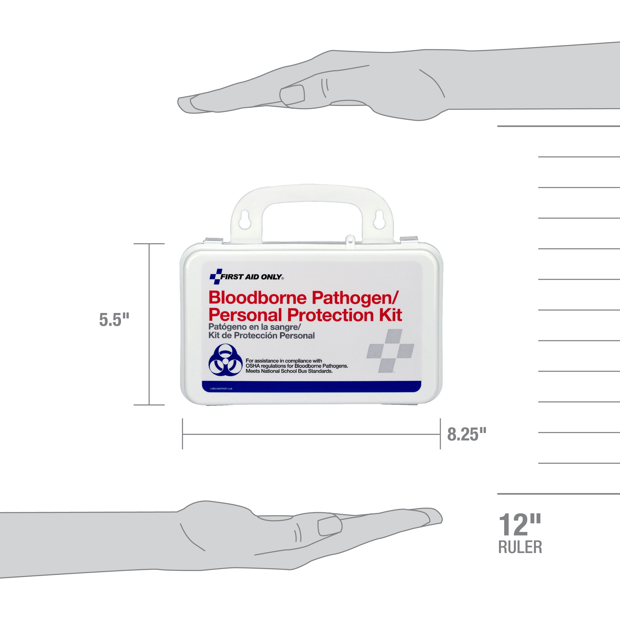 Bloodborne Pathogen (BBP) Unitized Spill Clean Up Kit – firstaidonly