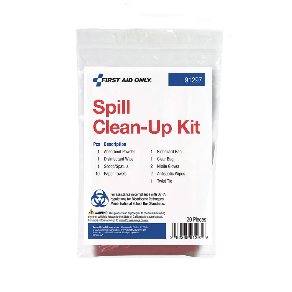 Bodily Fluid Spill Clean Up Kit - First Aid Only – firstaidonly
