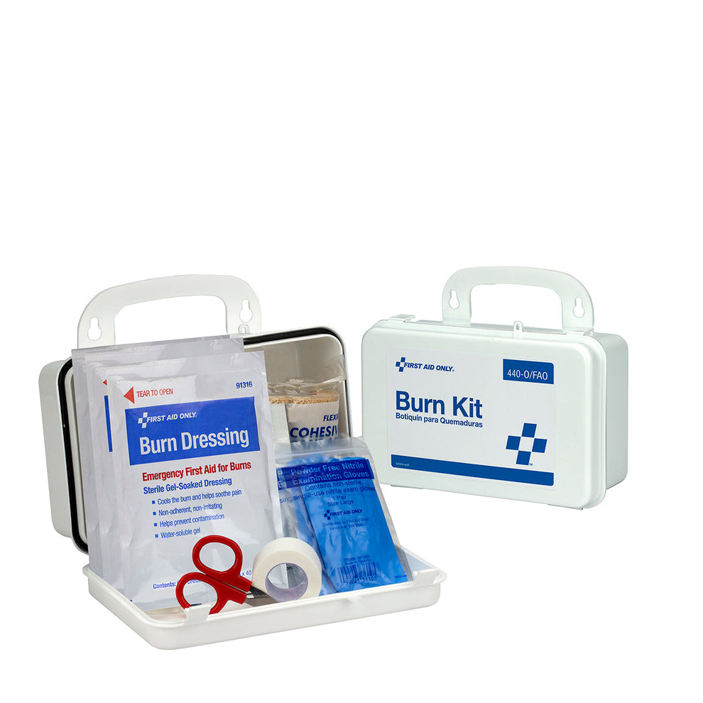 Burn Care Kit Plastic Case - First Aid Only – firstaidonly