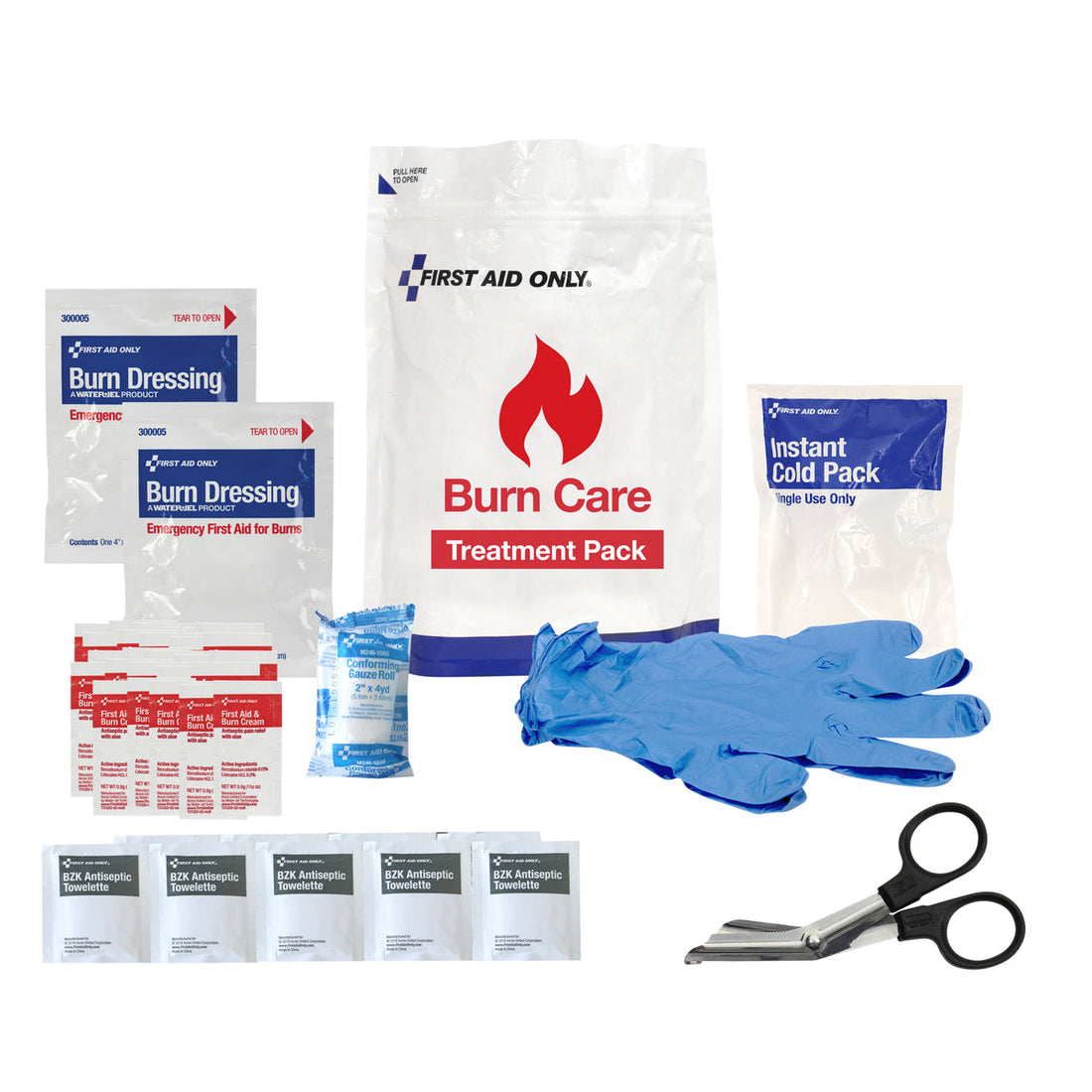 Burn Care Treatment Pack - First Aid Only – firstaidonly