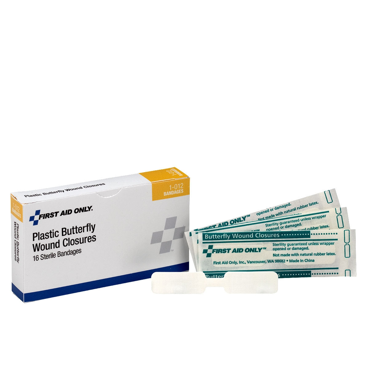 Butterfly Wound Closures Large 16 Per Box - First Aid – firstaidonly