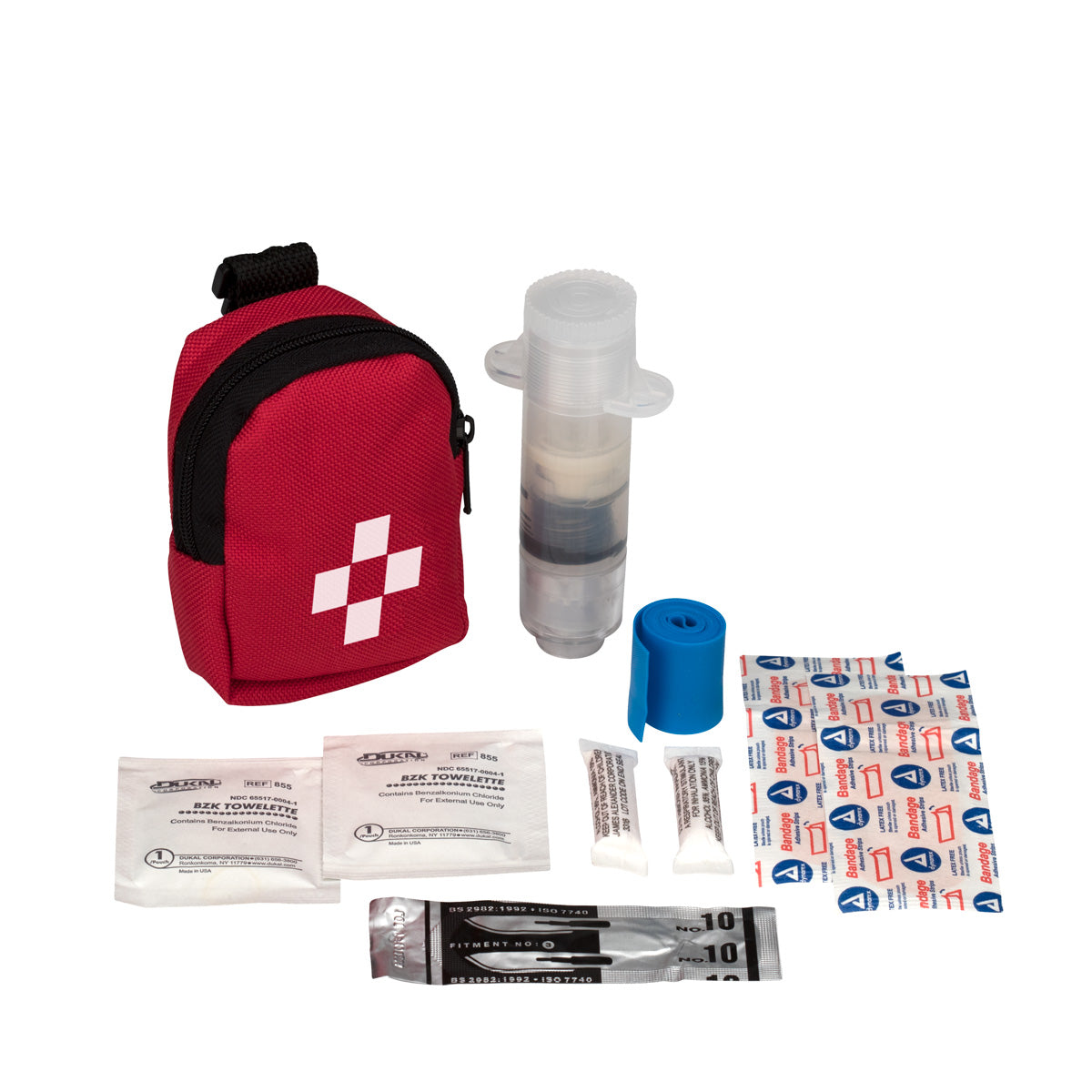 Clip-On First Aid Snake Bite Kit 9 pieces - First Aid – firstaidonly