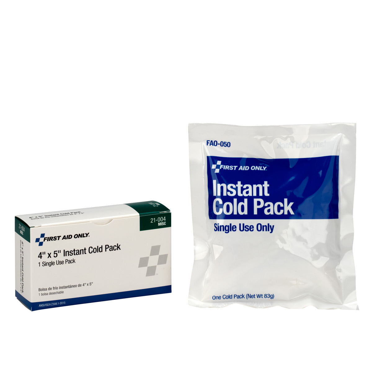 Cold Pack 4" x 5" 1 Per Box - First Aid Only – firstaidonly