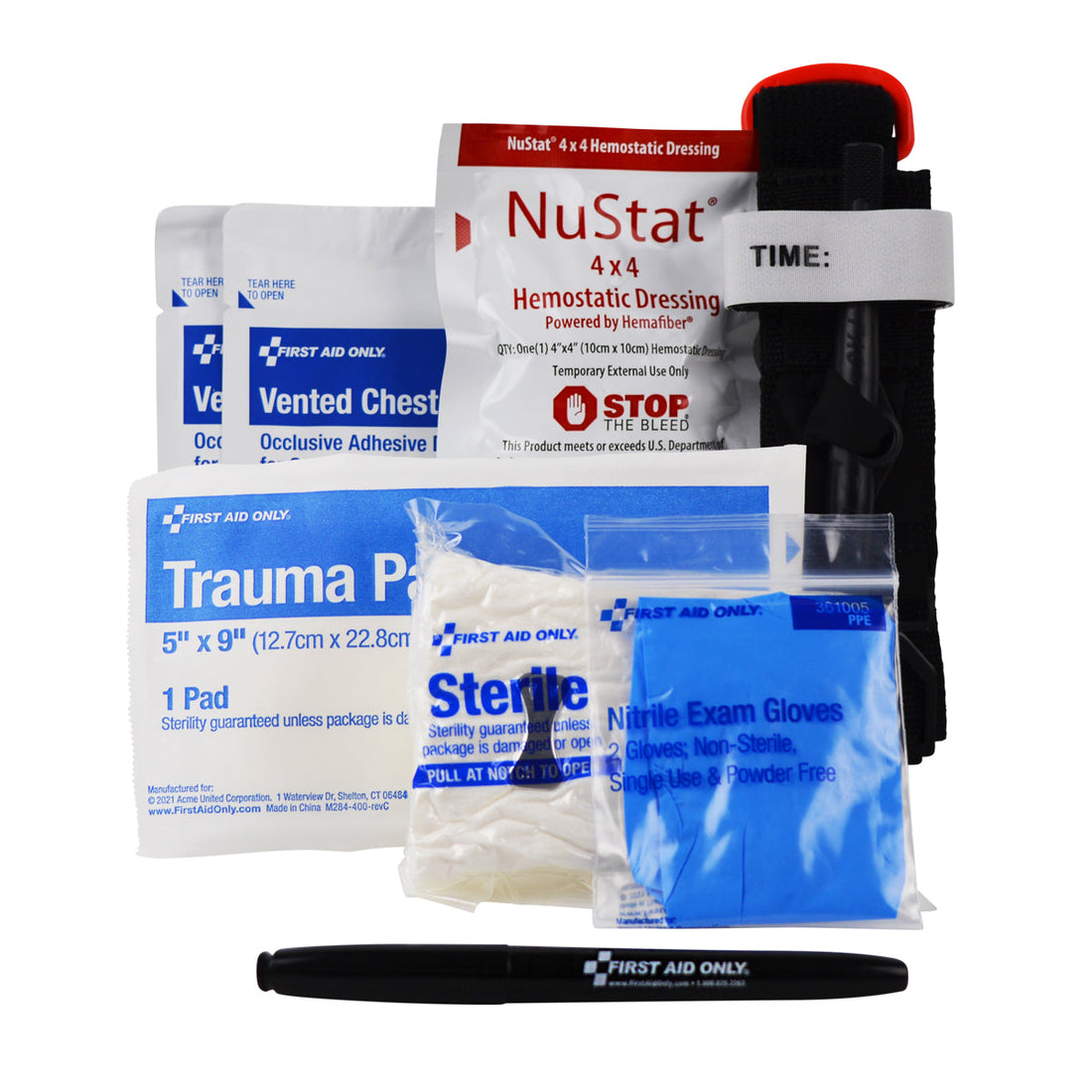 Enhanced Pro Bleeding Control Kit - First Aid Only – firstaidonly