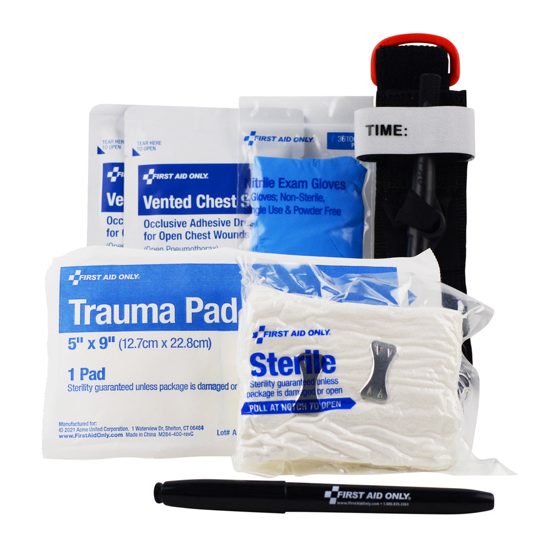 Critical Essentials Bleeding Control Kit for Limb & – firstaidonly