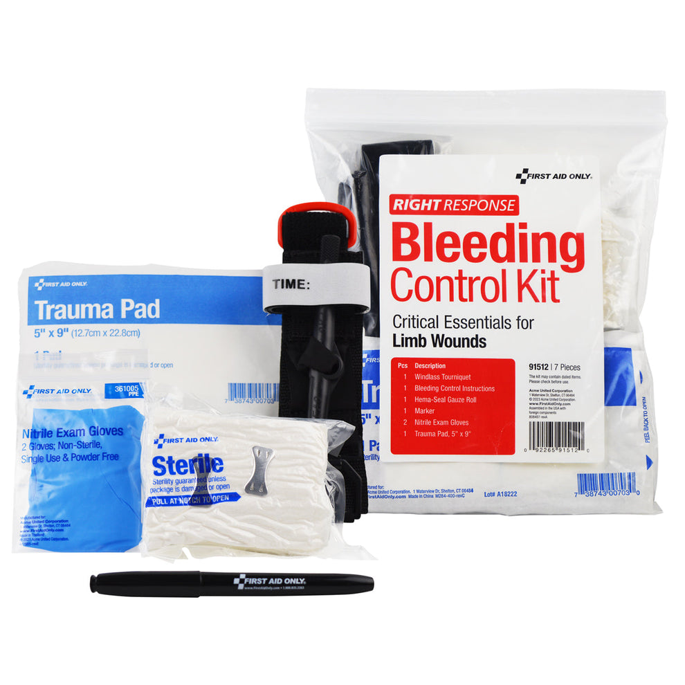 Critical Essentials Bleeding Control Kit for Limb – firstaidonly