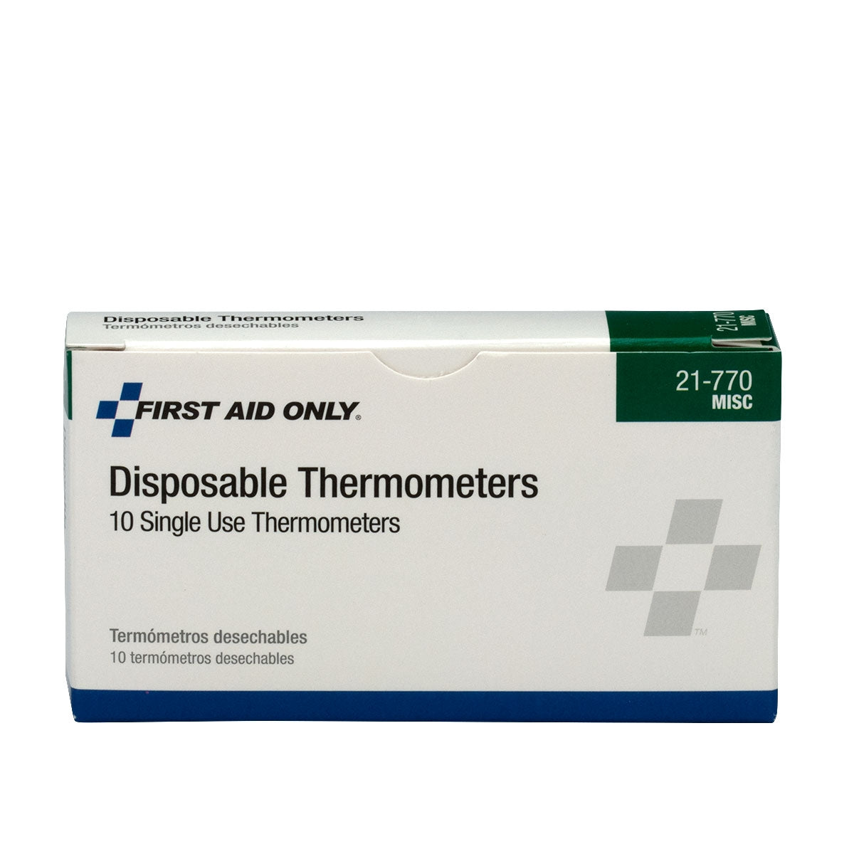 Disposable Thermometers 10 Per Box - First Aid Only – firstaidonly