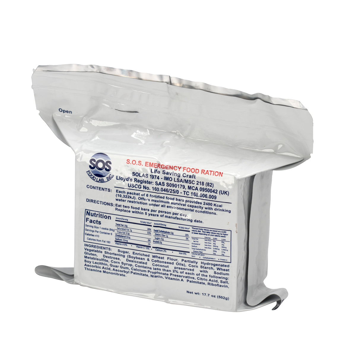 Emergency Food Ration Pack 2400 Calories - First Aid – firstaidonly