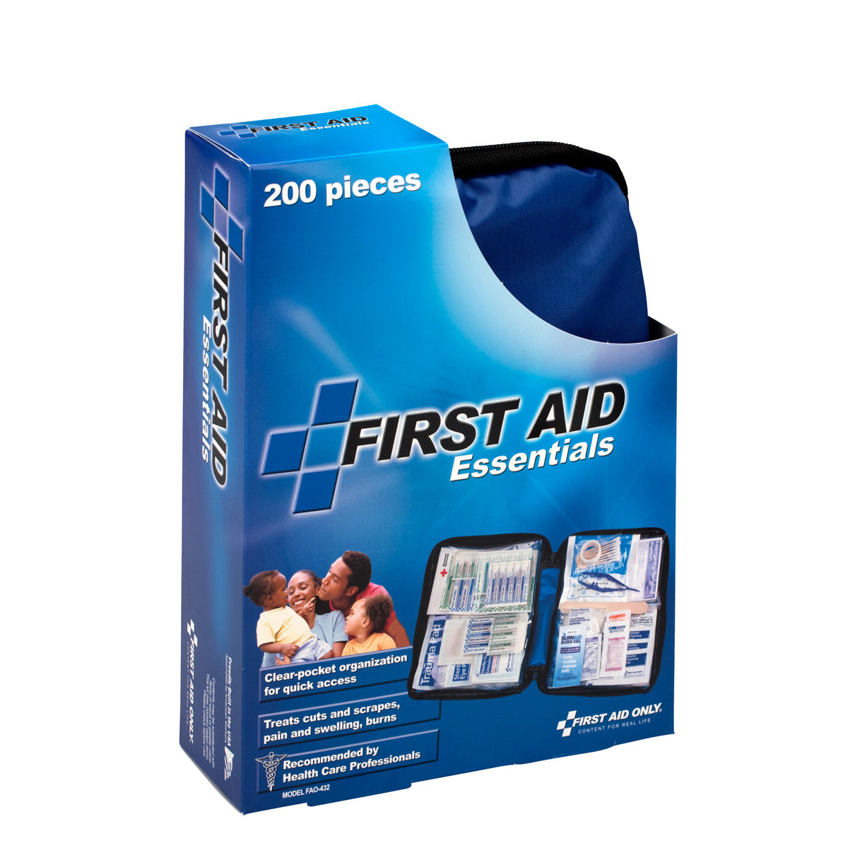 Essentials First Aid Kit 199 Piece Fabric Case - First – firstaidonly