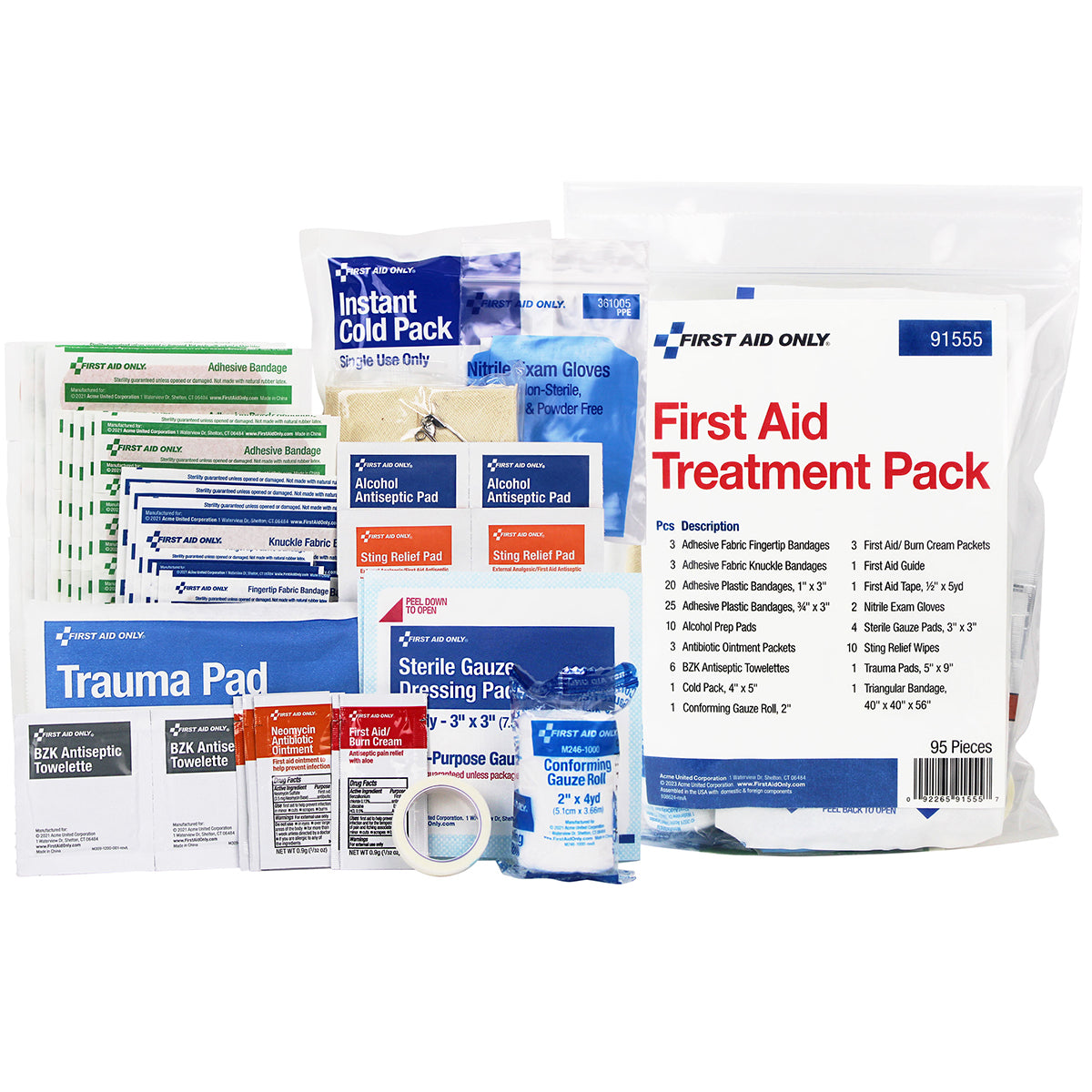 First Aid & Bleeding Control First Aid Kit - First Aid – firstaidonly