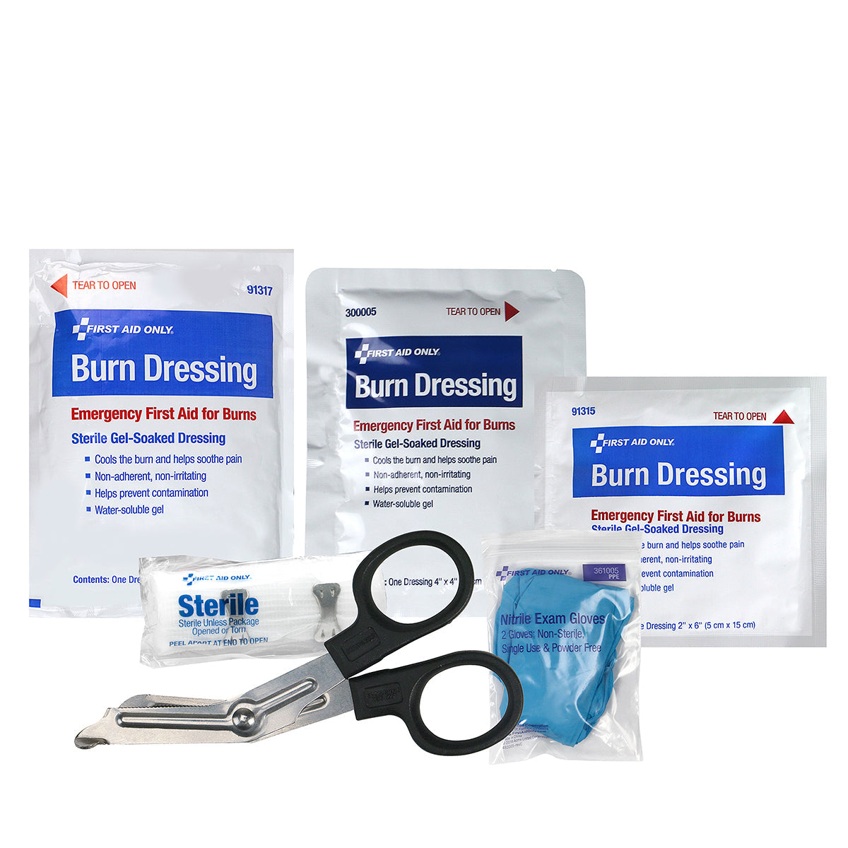 First Aid Burn Care Kit in Fabric Case - First Aid Only – firstaidonly