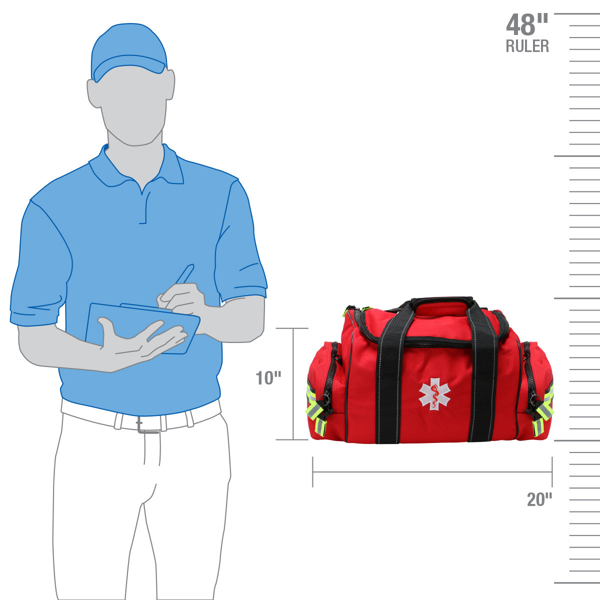 First Responder Bag Standard plus Bleed Control Airway – firstaidonly