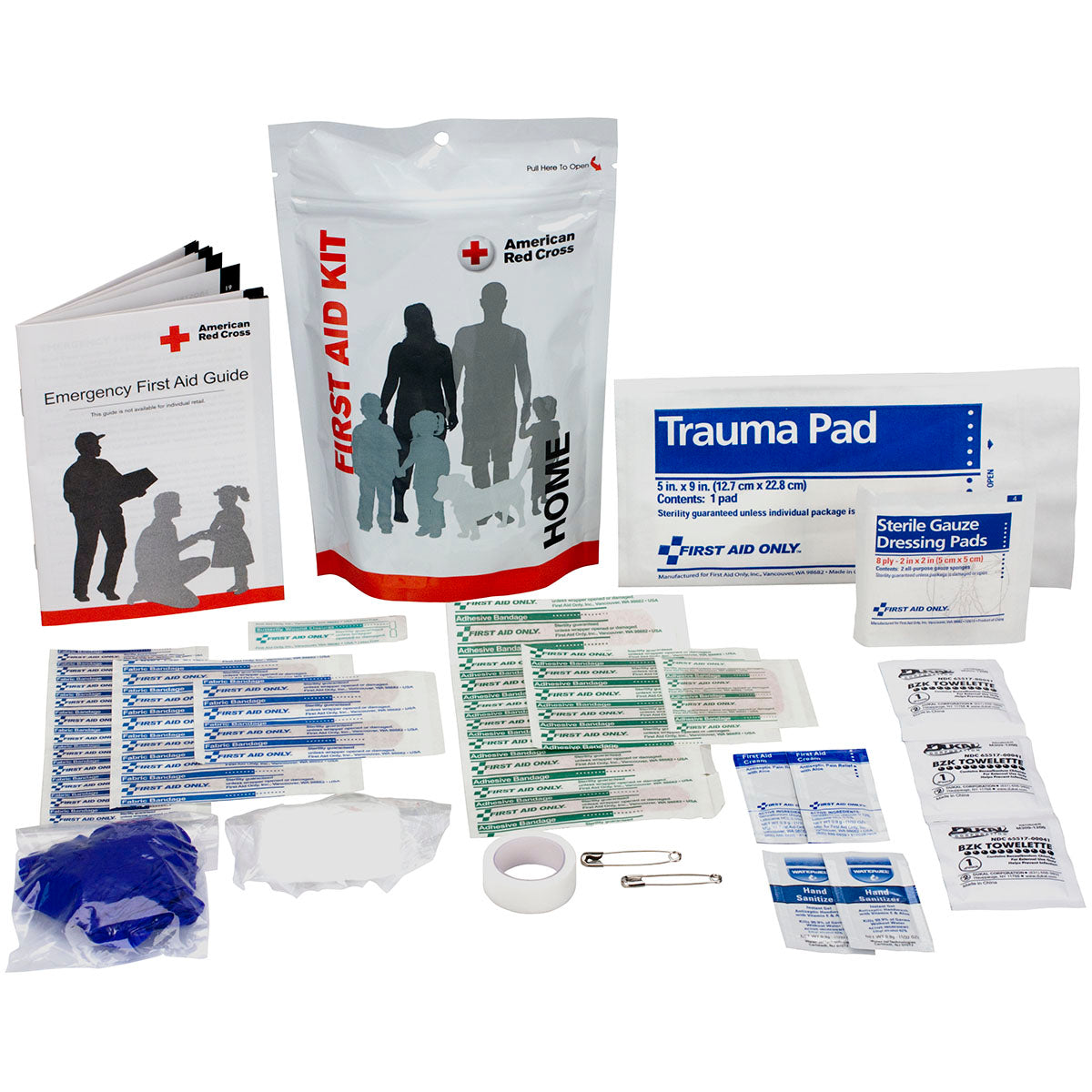 Home First Aid Zip Kit - First Aid Only – firstaidonly