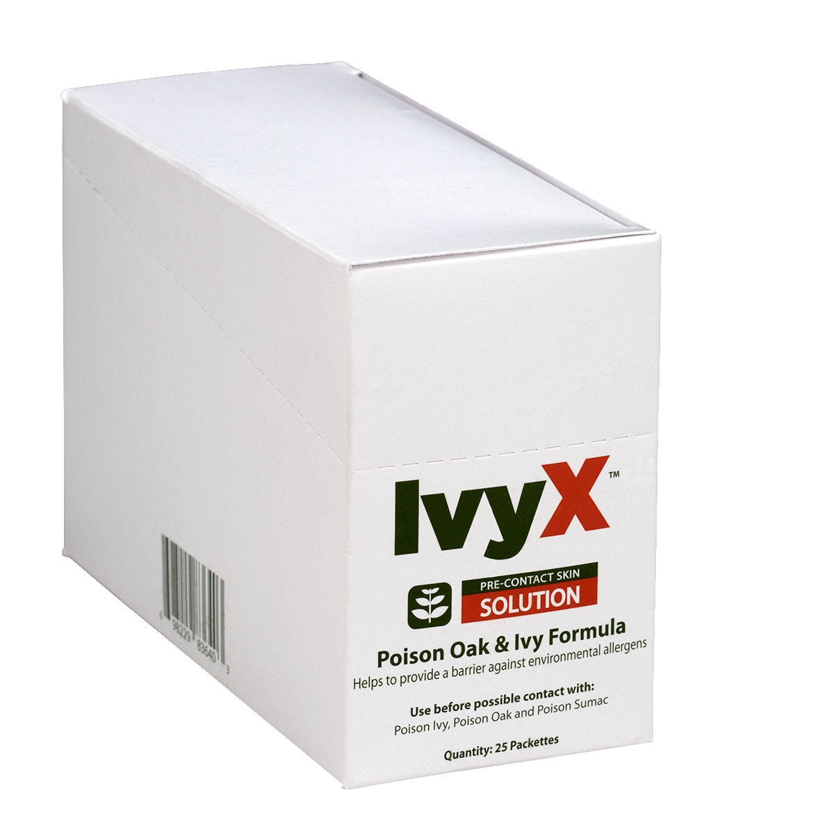 IvyX Pre-Contact Lotion Packets 25 Per Box. Poison Oak – firstaidonly