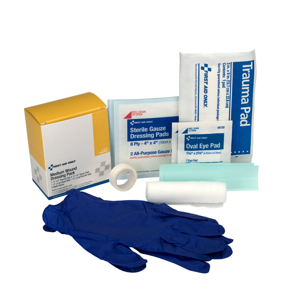 Medium Wound Dressing Pack - First Aid Only – firstaidonly