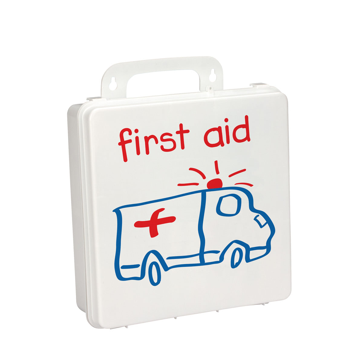 Pediatric 25 Person First Aid Kit Plastic Case - First – firstaidonly