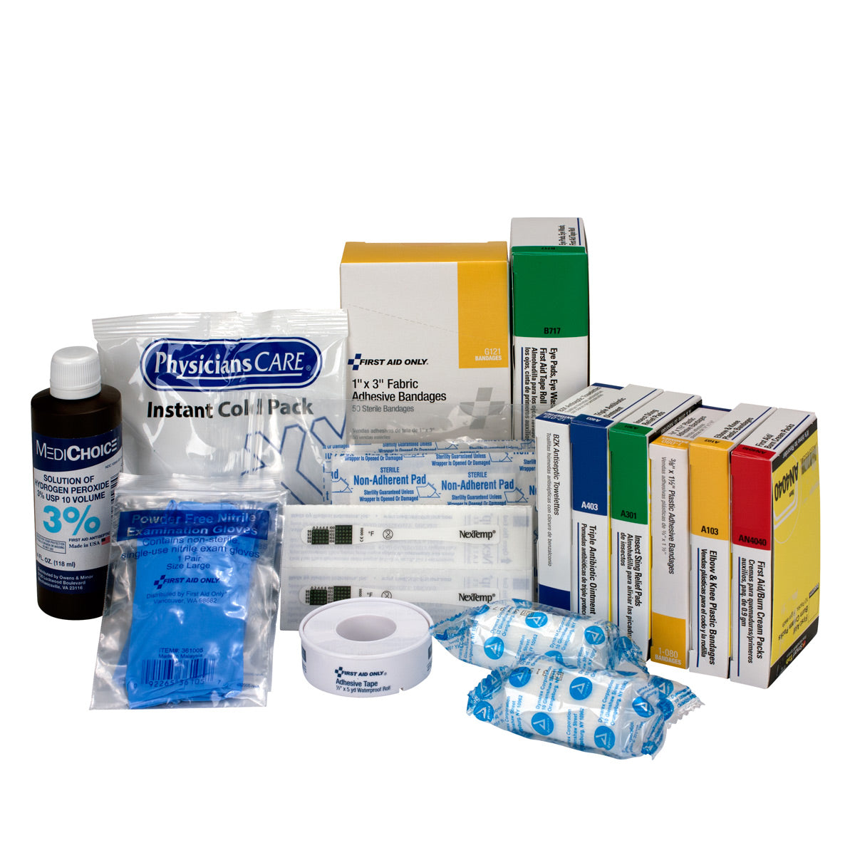 Pediatric 25 Person Kit Refill - First Aid Only – firstaidonly