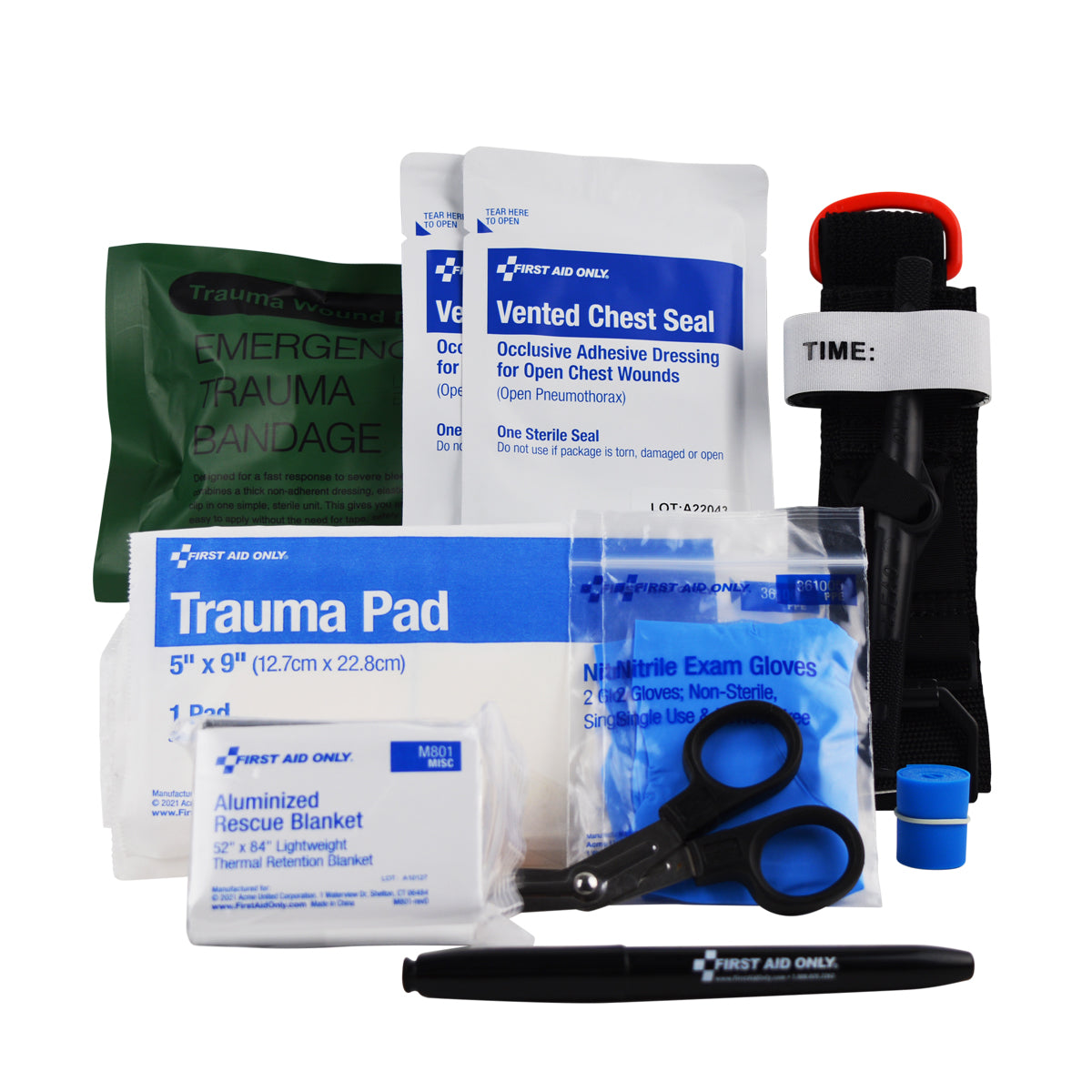 Right Response Bleeding Control Kit for Limb & Chest – firstaidonly