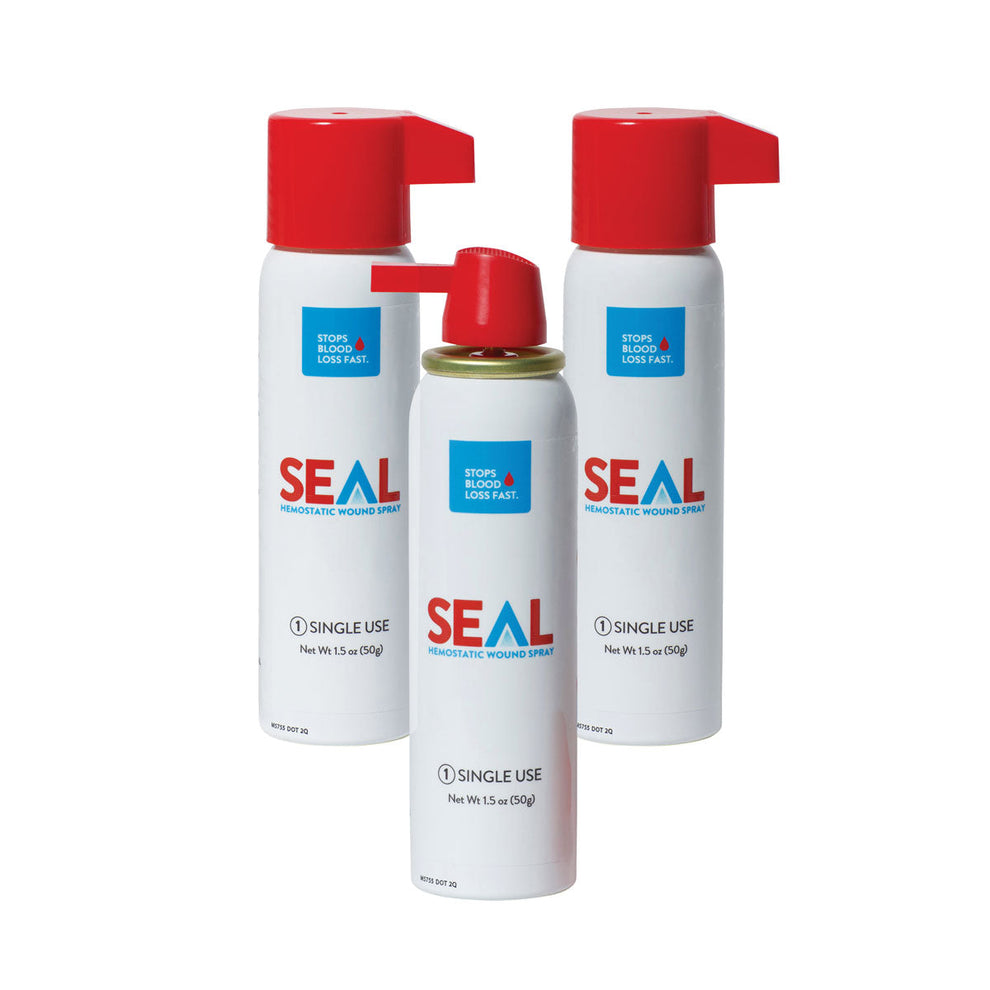 SEAL Hemostatic Spray 1.5oz Pack of 3 Bottles - First – firstaidonly