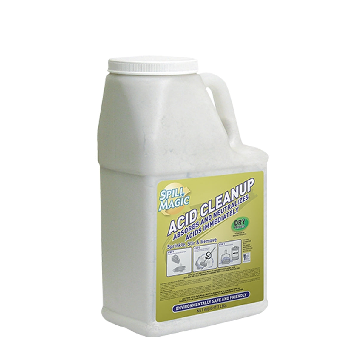 Spill Magic Acid Neutralizer 5 lb. Bottle - First Aid – firstaidonly