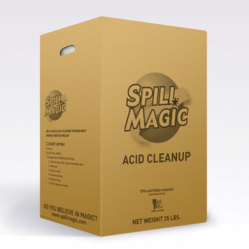 Spill Magic Acid Neutralizer Spill Clean Up 35 Lb. – firstaidonly